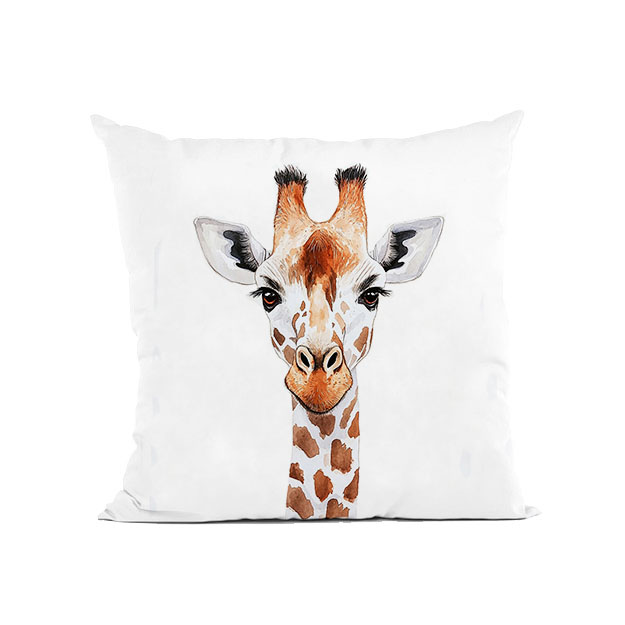 GIRAFFE HEAD CUSHION - Nguni Galore
